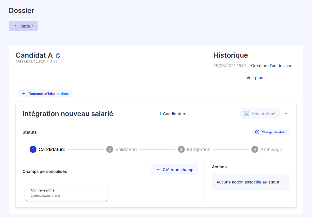Utiliser un workflow - myCo